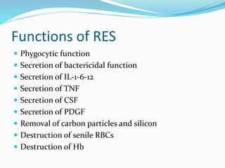9.reticuloendothelial cells | PPTX