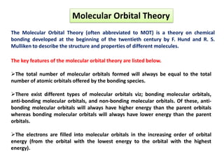 Molecular Orbital Theory | PDF