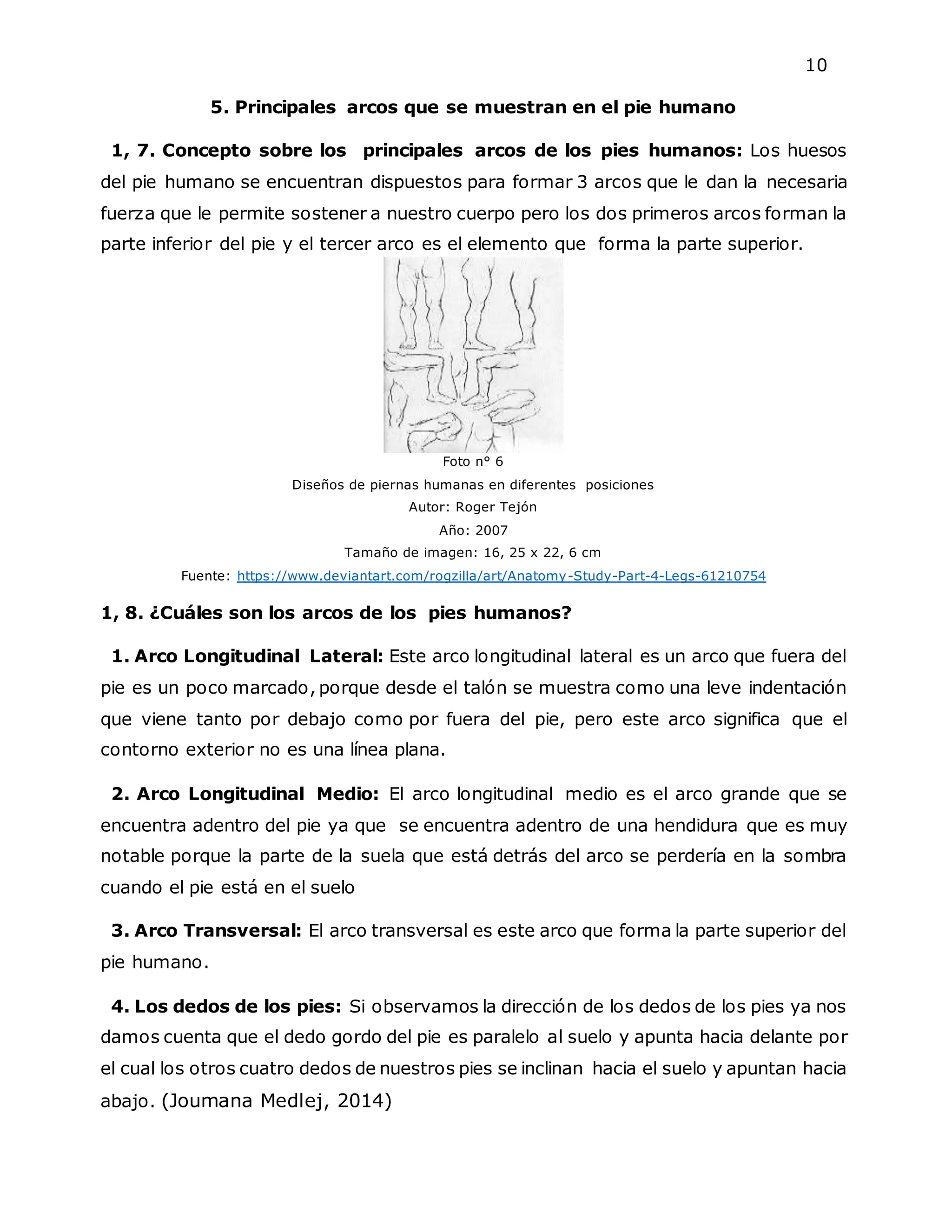 9. las piernas y los pies | DOCX