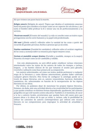 9. los tópicos literarios universales. | PDF