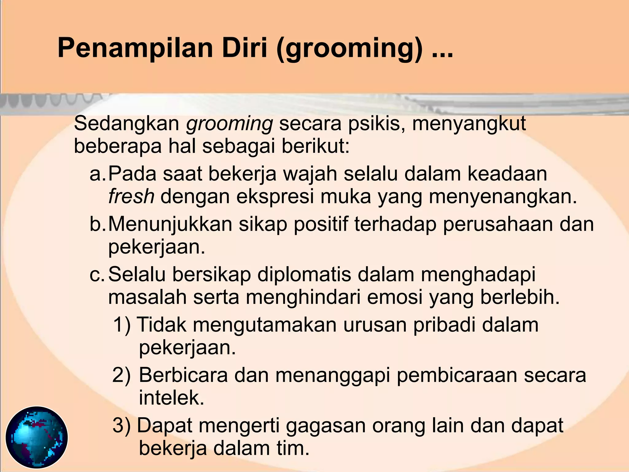 Grooming _Pelatihan "Manajemen KASIR INOVATIF" | PPTX