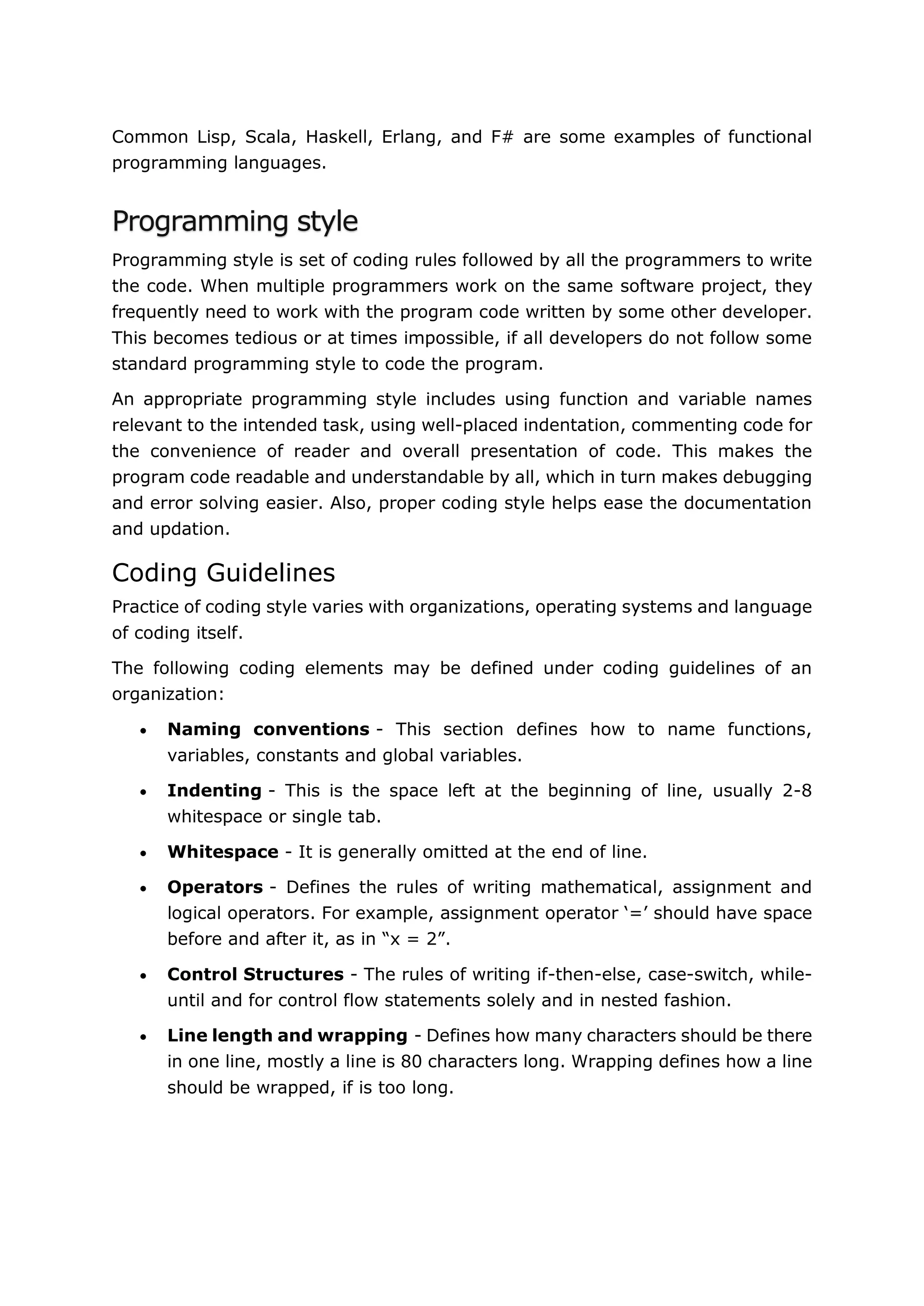 9. Software Implementation | PDF