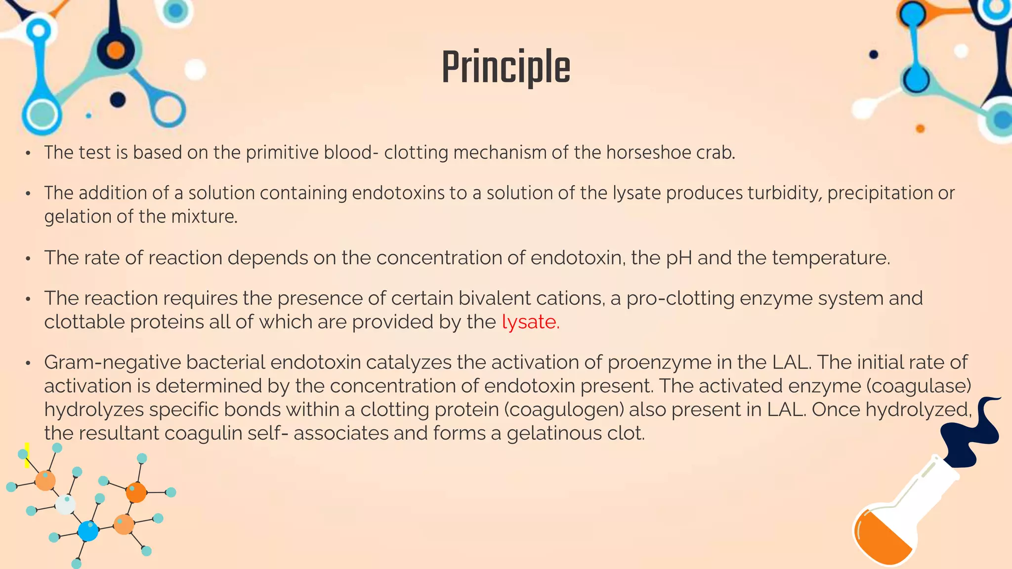 LIMULUS AMEBOCYTE LYSATE TEST | PPTX