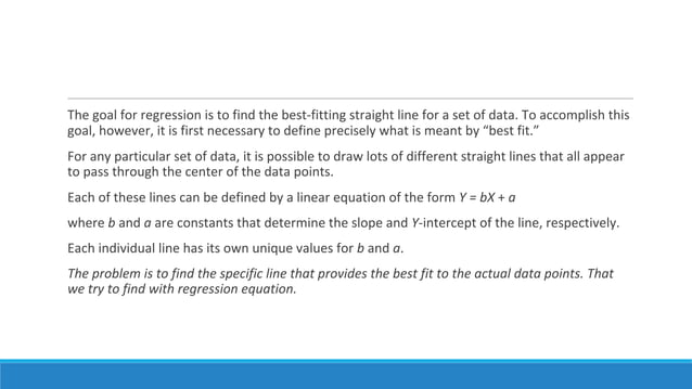 9. parametric regression | PDF