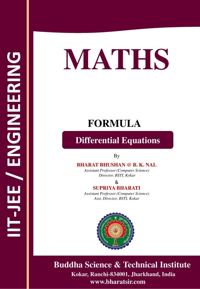 Differential Equations | PDF