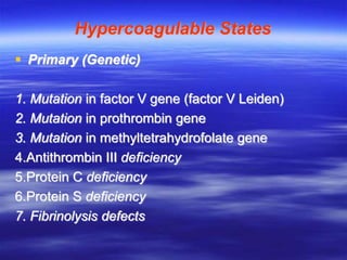 hemodynamic & circulatory disorders 1 | PPT