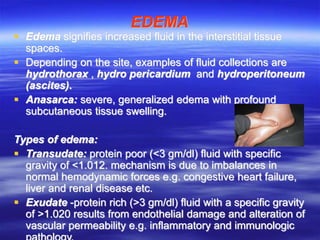hemodynamic & circulatory disorders 1 | PPT