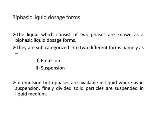 6. Introduction to different dosage form part 6.ppt | Chemistry | Science
