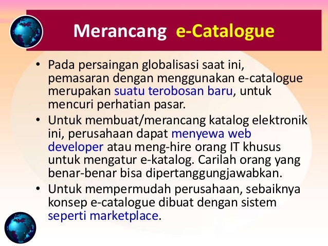 Merancang Catalogue, Struktur Catalogue, dan Tabel/Data Referensi_ Training "SPAREPART ...