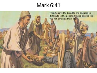 Mark 6:30-44 The Miraculous Feeding Of The 5000 | PPT