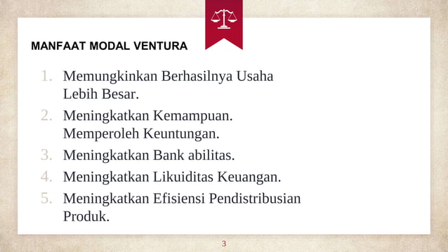 9. Tujuan dan Manfaat Modal Ventura.pptx
