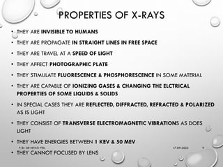 9.X-RAY (BIOMEDICAL PHYSICS).pdf | Chemistry | Science