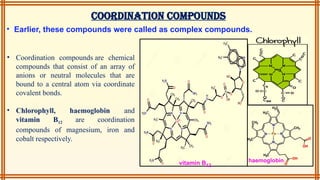 Coordination compounds class 12th chemistry | PPTX