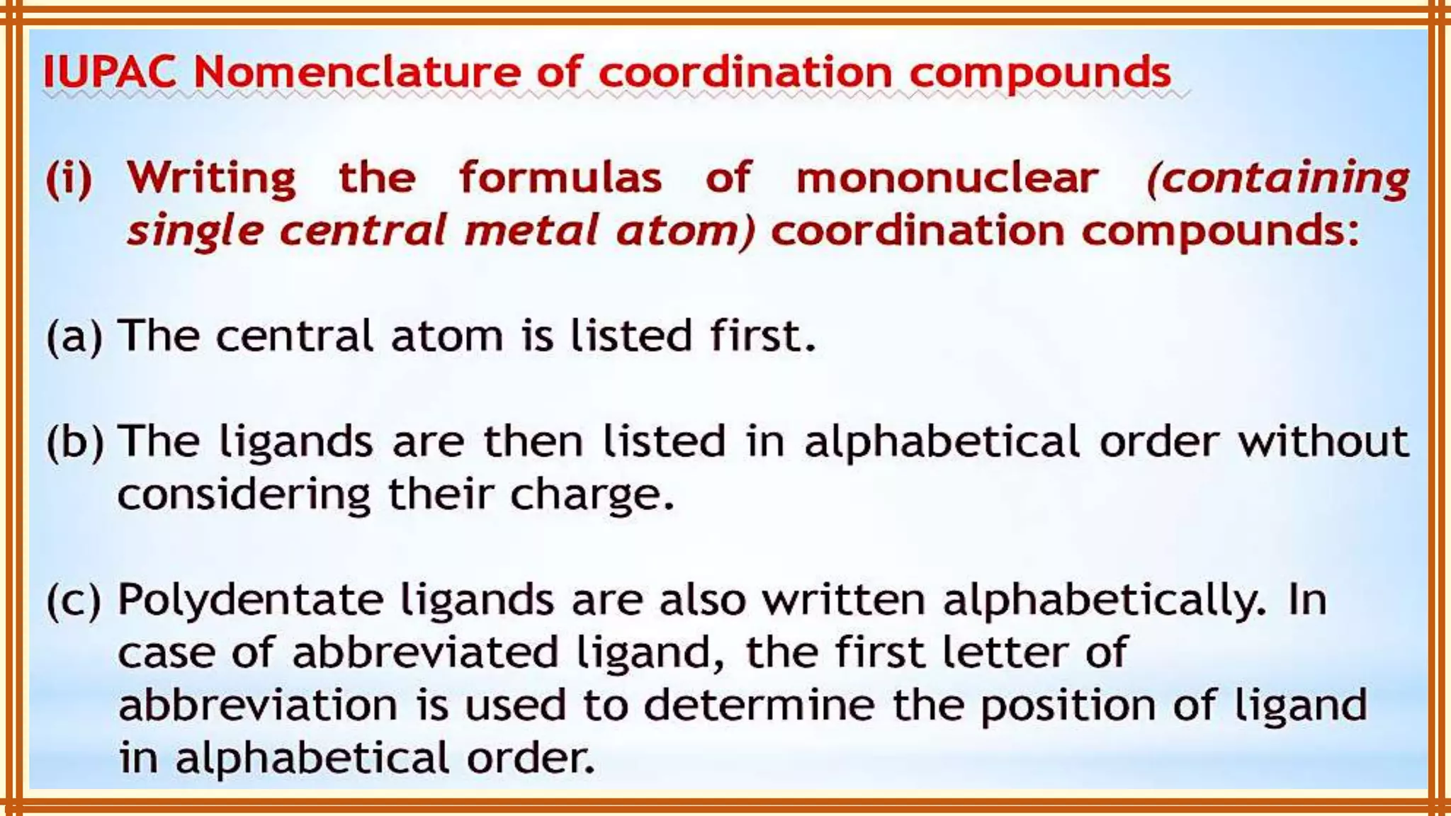 9. Coordination compounds class 12-1.pptx | Chemistry | Science