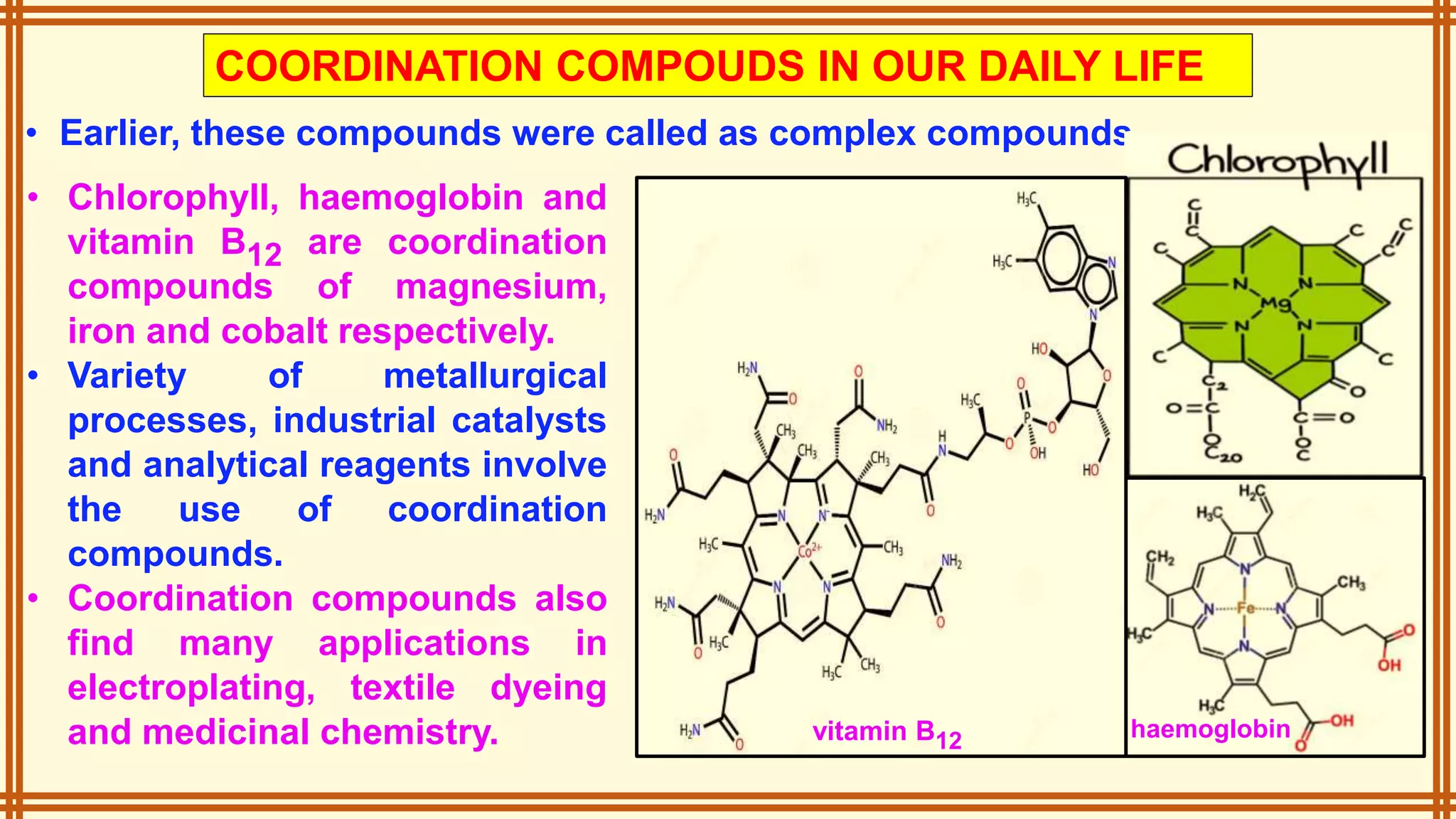 9. Coordination compounds class 12-1.pptx | Chemistry | Science