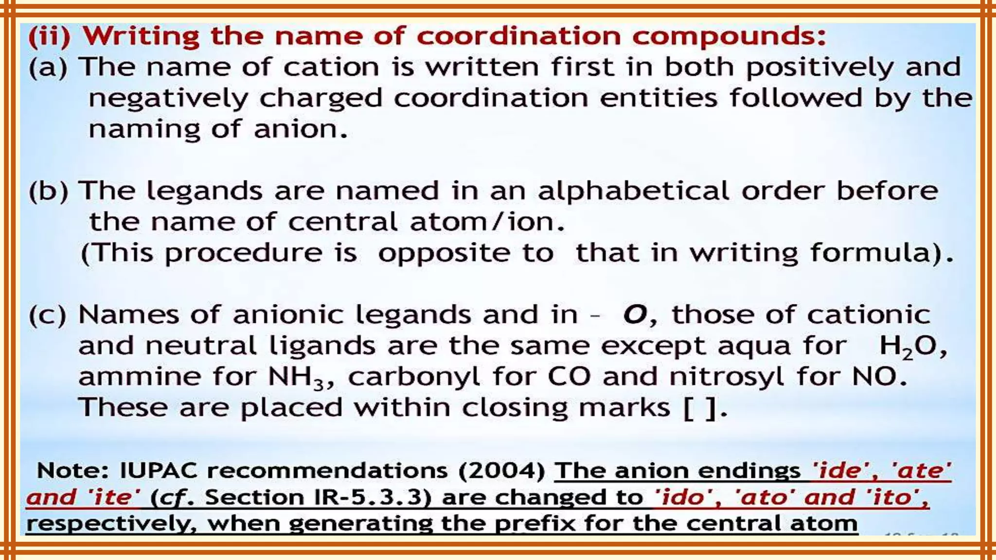 9. Coordination compounds class 12-1.pptx | Chemistry | Science