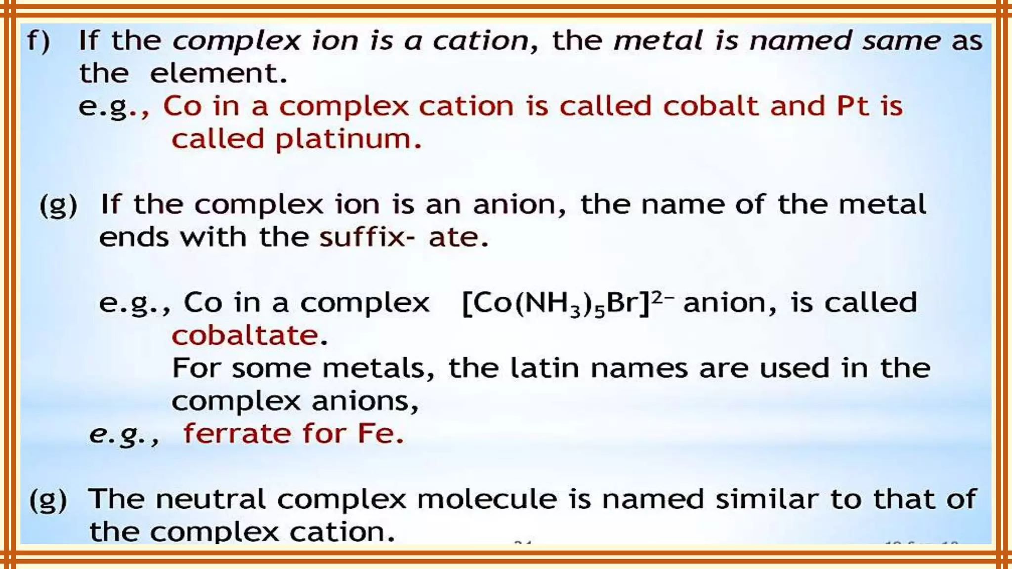 9. Coordination compounds class 12-1.pptx | Chemistry | Science