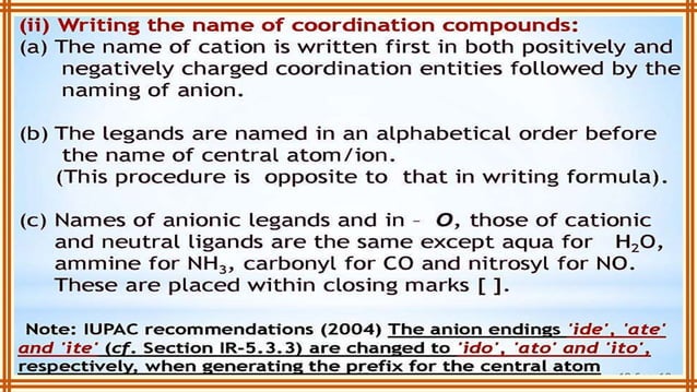 9. Coordination compounds class 12-1.pptx | Chemistry | Science