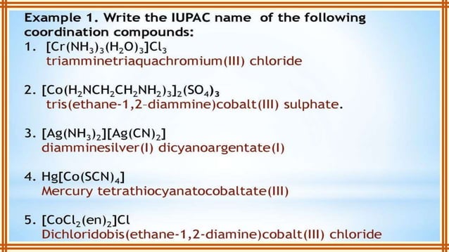 9. Coordination compounds class 12-1.pptx | Chemistry | Science