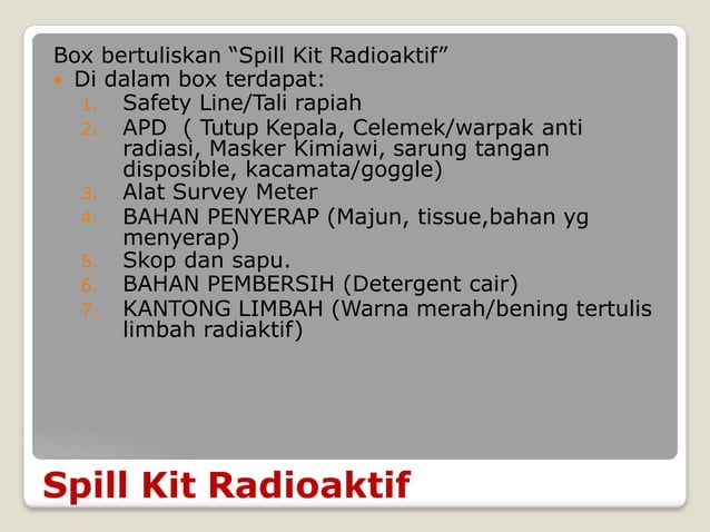 9. PENGGUNAAN SPILL KITS.pptx