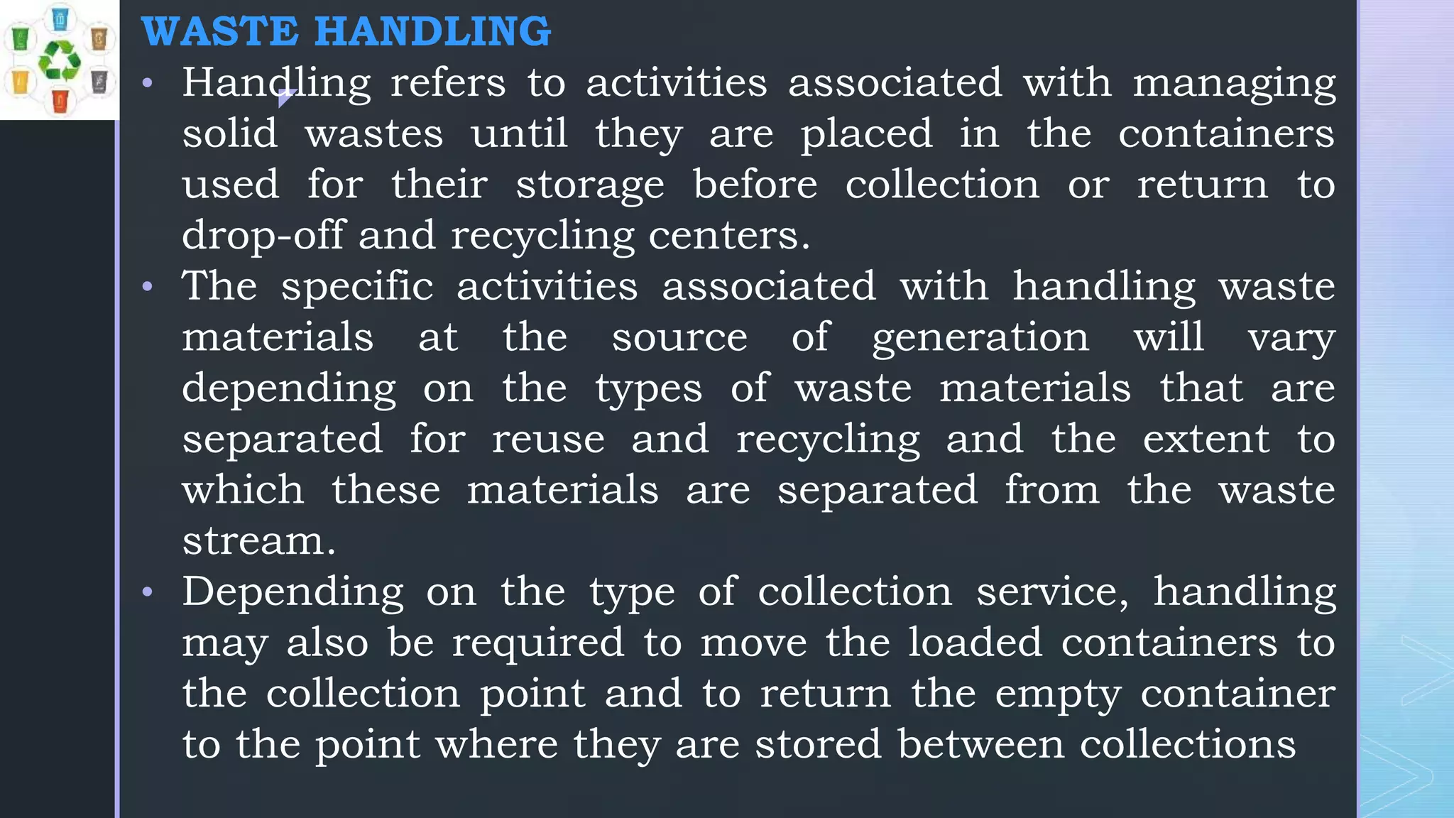 9. WASTE COLLECTION AND TRANSPORT.pptx