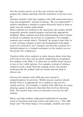 9.1 What Is Autism Spectrum DisorderStudents with autism spectr.docx