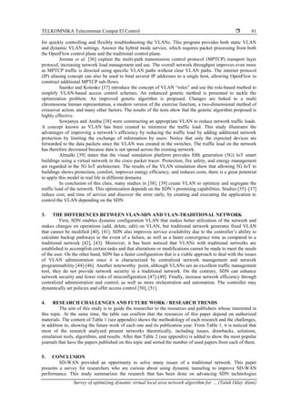 Survey of optimizing dynamic virtual local area network algorithm for software-defined wide area ...