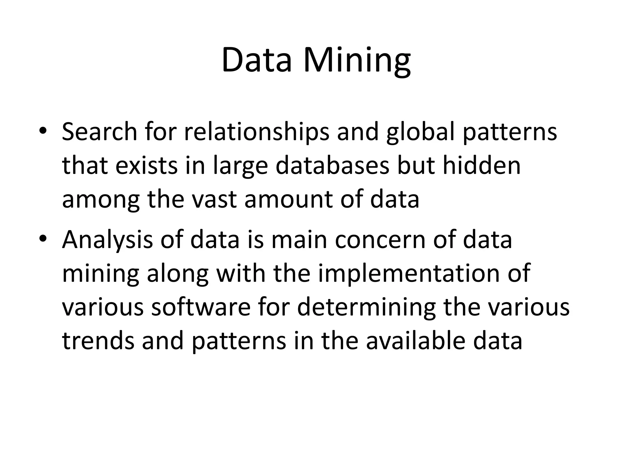 9 Data Warehousing And Mining Pptx
