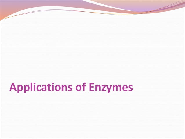 9.Applications of enzymes.ppt | Digestive Disorders | Diseases and Conditions
