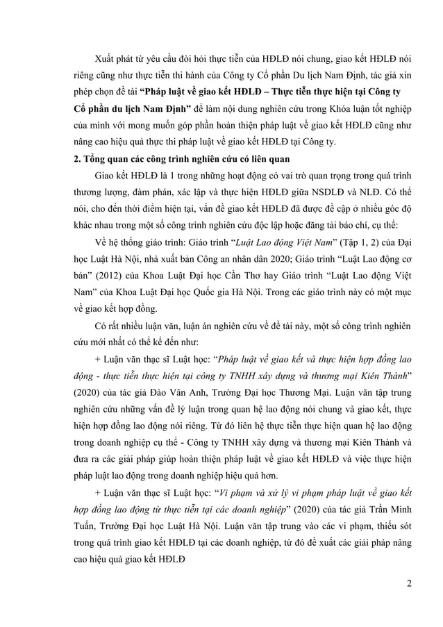 BÁO CÁO THỰC TẬP LUẬT KINH TẾ: PHÁP LUẬT VỀ GIAO KẾT HỢP ĐỒNG LAO ĐỘNG – THỰC TIỄN THỰC HIỆN TẠI ...