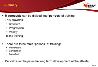 9.4 COR Periodization.pptx | Sports
