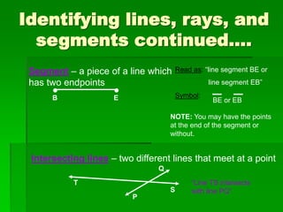 9.1 Intro to geometry.ppt