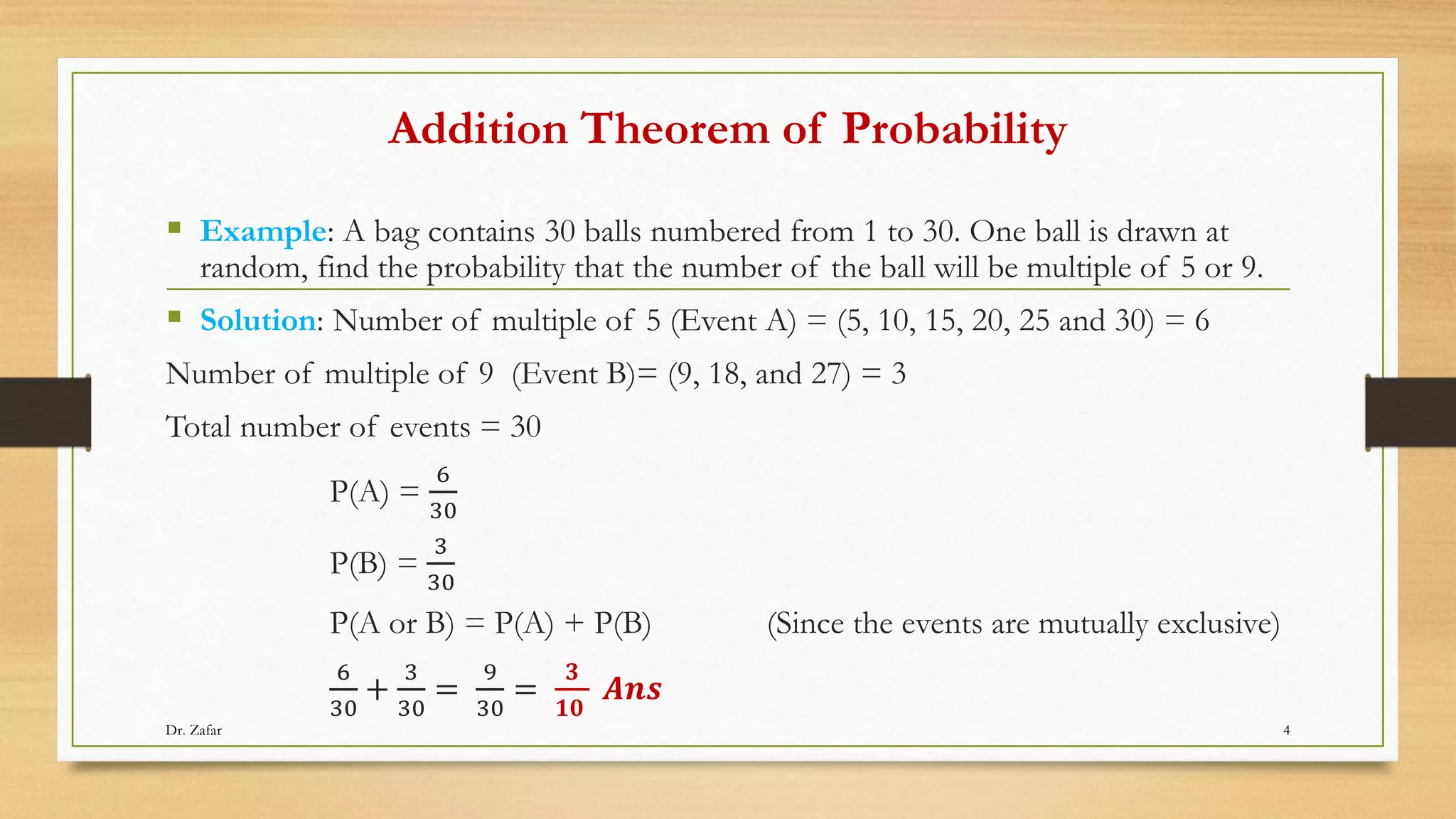 9. Addition Theorem of Probability.pdf