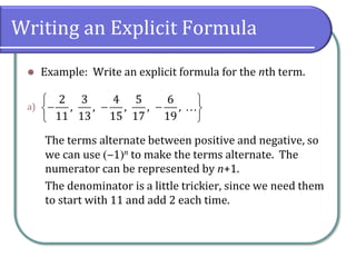 9.1 Sequences and Their Notations | PDF