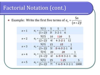 9.1 Sequences and Their Notations | PPT