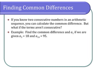 9.2 Arithmetic Sequences | PDF