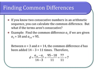 9.2 Arithmetic Sequences | PDF