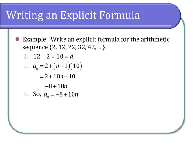9.2 Arithmetic Sequences | PDF | Education