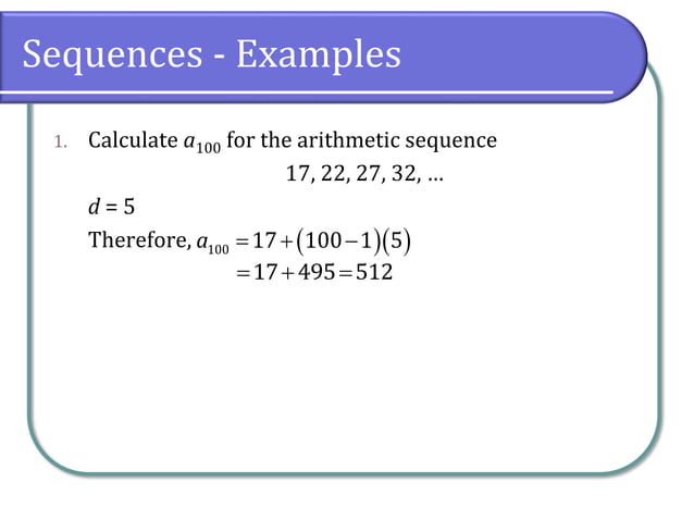 9.2 Arithmetic Sequences | PDF | Education