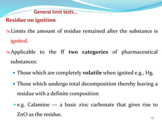 9.LIMIT TESTS Revised.ppt