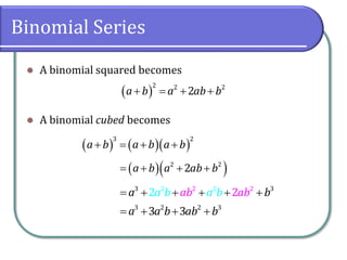 9.6 Binomial Theorem | PPT