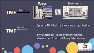 Trial Master File | PPTX