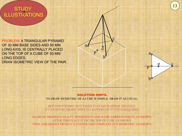 9. Isometric Projections.ppt | 3-D Graphics | Computer Software and ...