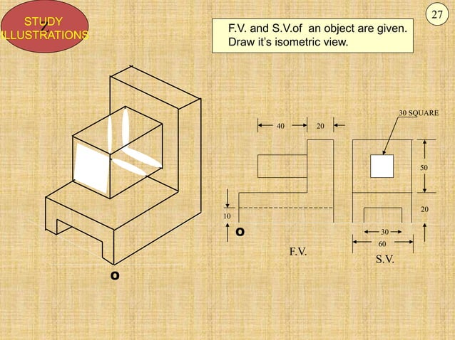 9. Isometric Projections.ppt | 3-D Graphics | Computer Software and ...
