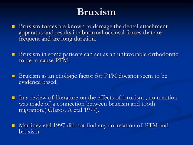 9.Tooth mobility.ppt | Dental Health | Diseases and Conditions
