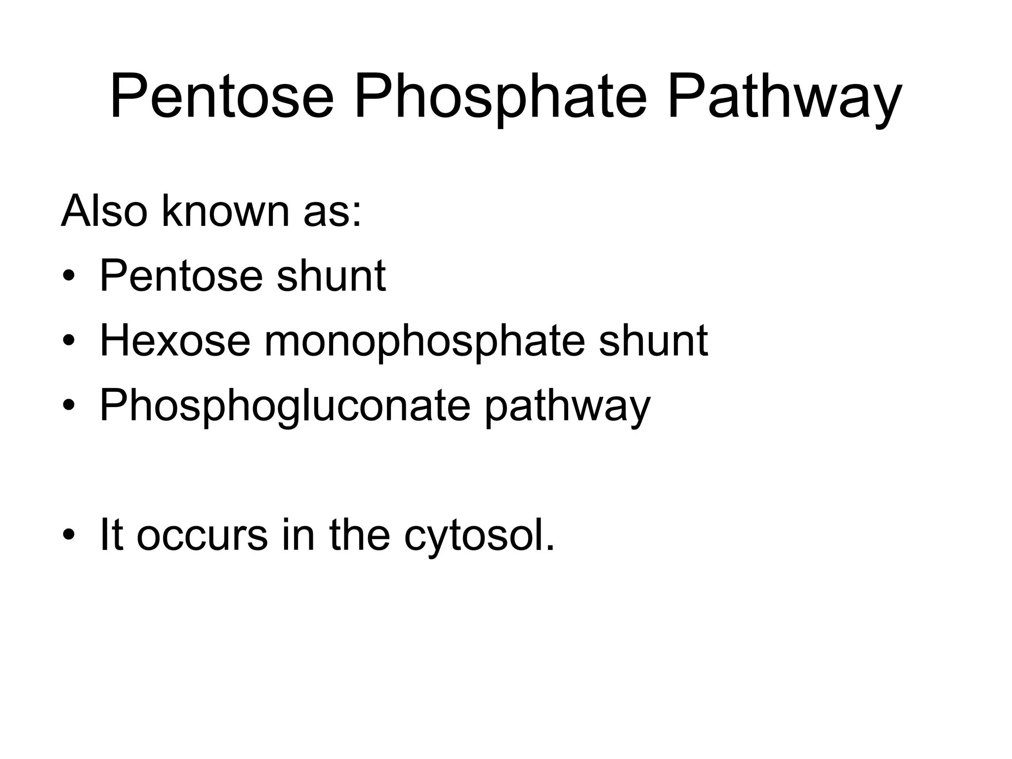 9.Tricarboxylic acid cycle, Pentose phosphate pathway and Blood sugar ...