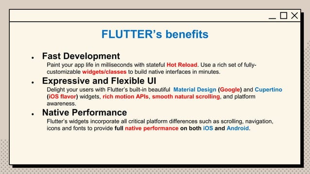 9. Flutter 1 (Pengenalan Flutter).pptx | Computing | Technology & Computing
