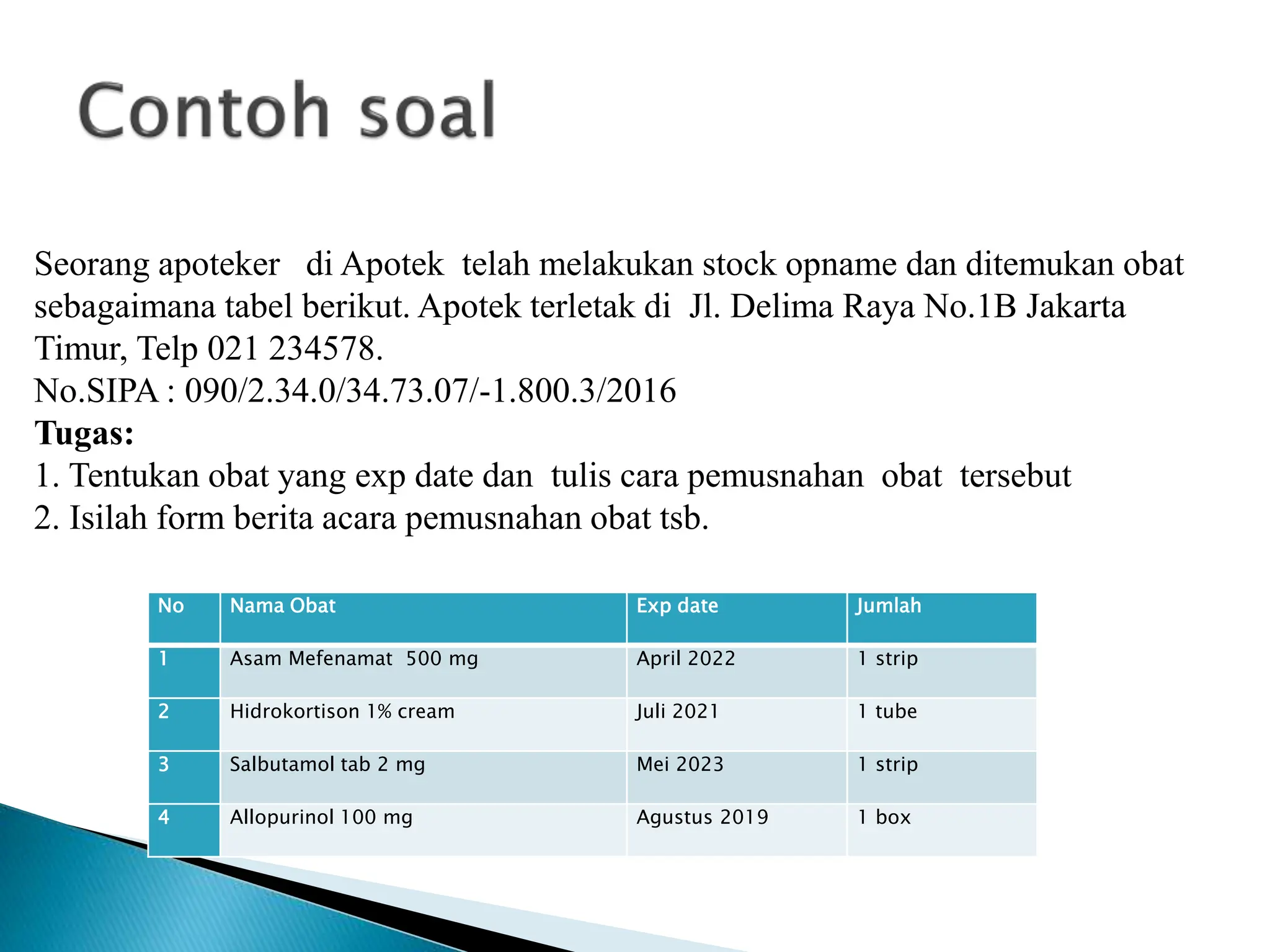 9.PEMUSNAHAN OBAT DAN RESEP.pptx
