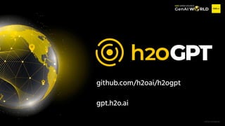 Open Source h2oGPT with Retrieval Augmented Generation (RAG), Web Search, and Agents | PPTX