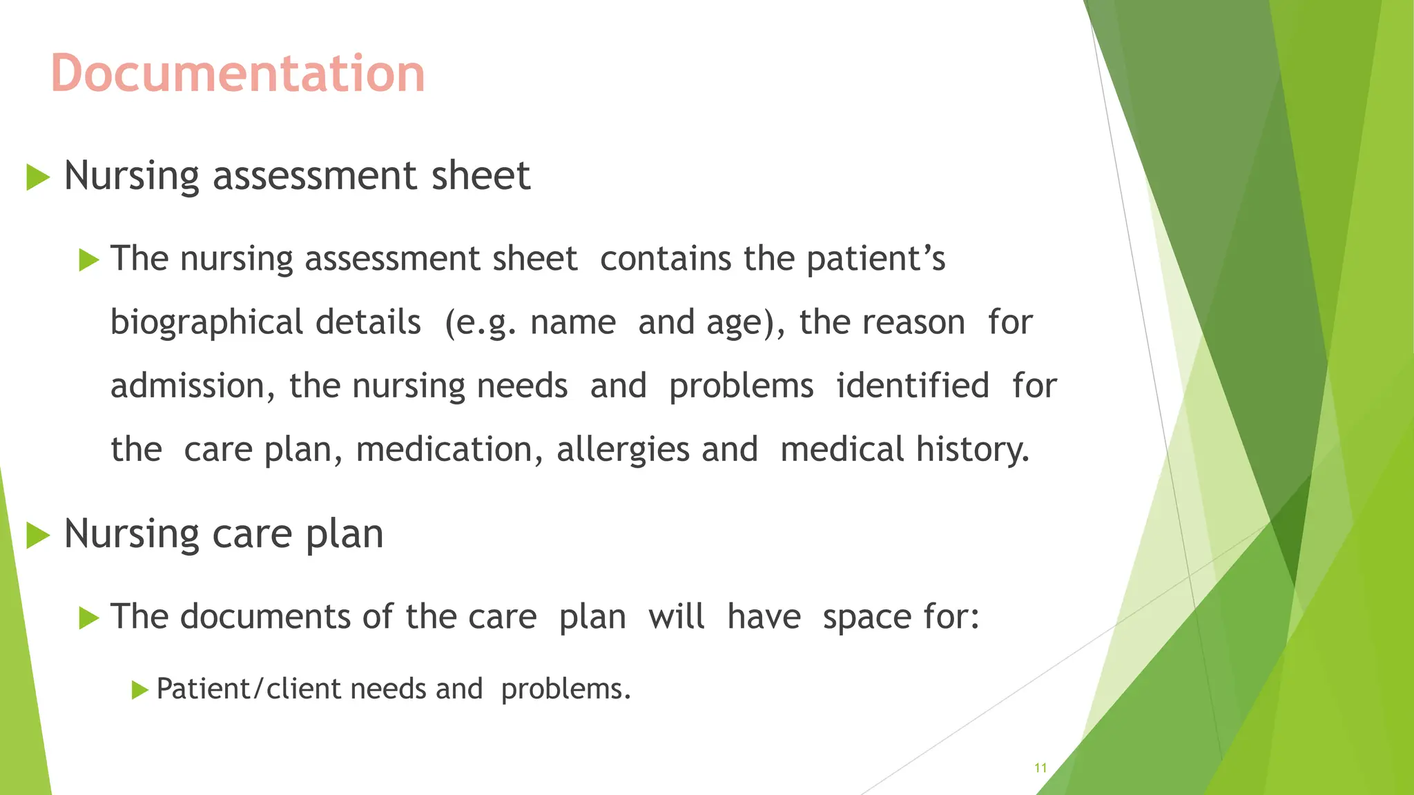 9. Documentation, Recording and Reporting.pptx